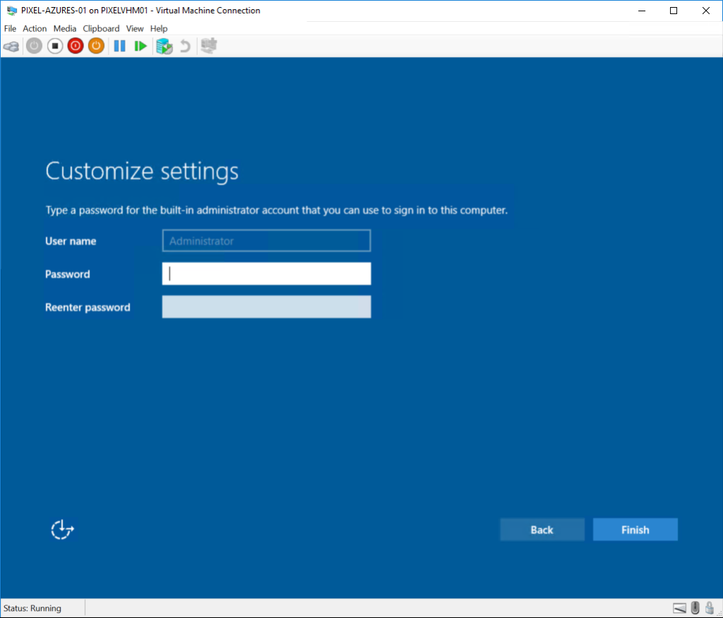 Install Azure Stack Developer Kit. Nested Hyper-V VM - Pixel Robots.