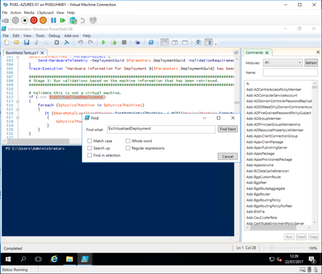 Install Azure Stack Developer Kit. Nested Hyper-V VM - Pixel Robots.