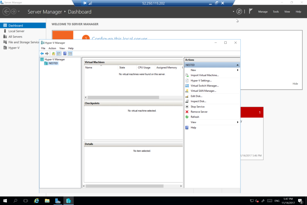 How To Setup Nested Virtualization In Microsoft Azure Pixel Robots