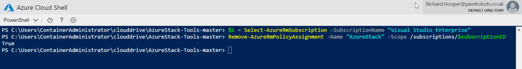 Making Microsoft Azure act like Azure Stack using Azure Policies and ...