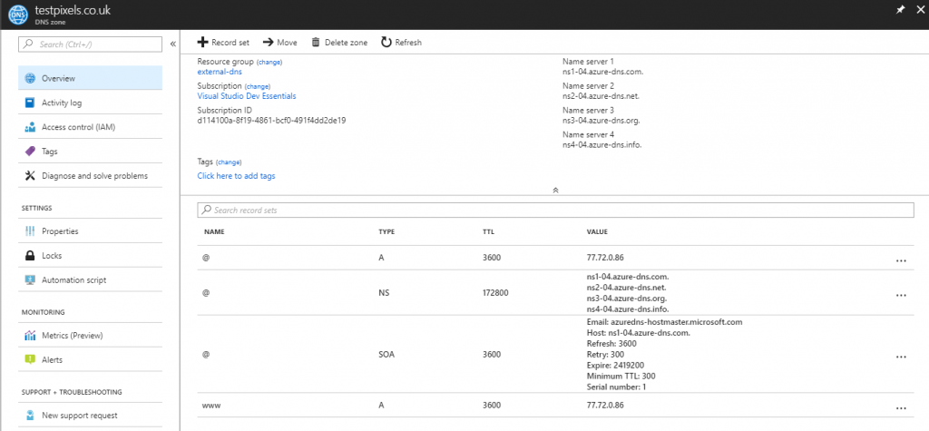 How To Add Multiple Azure Dns Records Using Powershell Pixel Robots