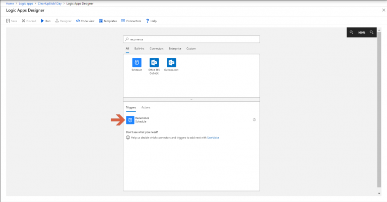 Using Logic Apps to delete files older than X number of days from Azure Blob Storage - Pixel Robots.