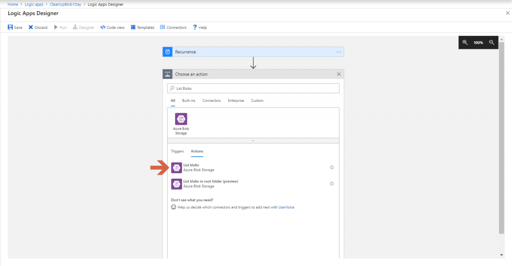 Using Logic Apps To Delete Files Older Than X Number Of Days From Azure 3803