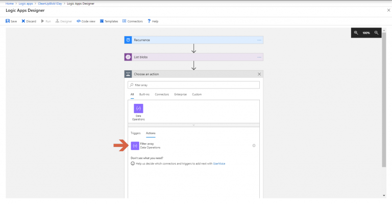 Using Logic Apps to delete files older than X number of days from Azure Blob Storage - Pixel Robots.