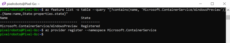 Create Windows Containers on Azure Kubernetes Service (AKS) - Pixel Robots.