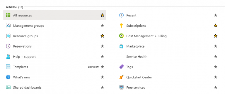 New Azure Icons, Now Showing In The Portal - Pixel Robots.